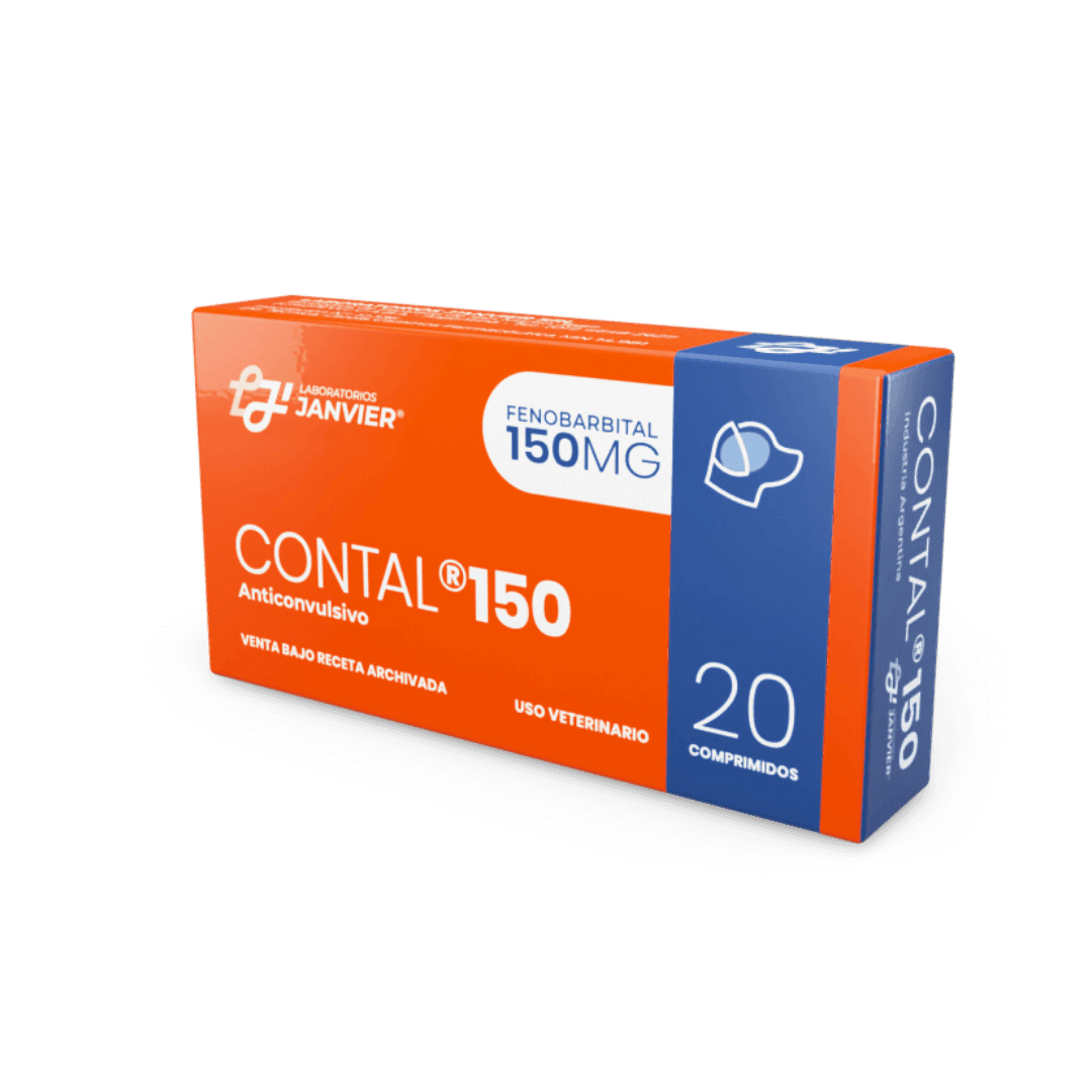 CONTAL 150 mg x 20 Comprimidos (Janvier) - Universo Mascota