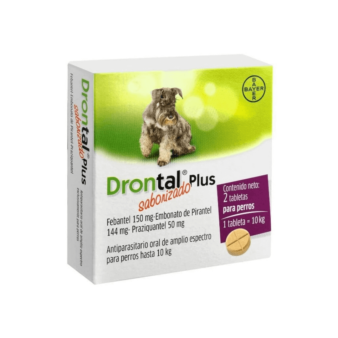 Drontal PLUS x 2 Comprimidos (Elanco) - Universo Mascota