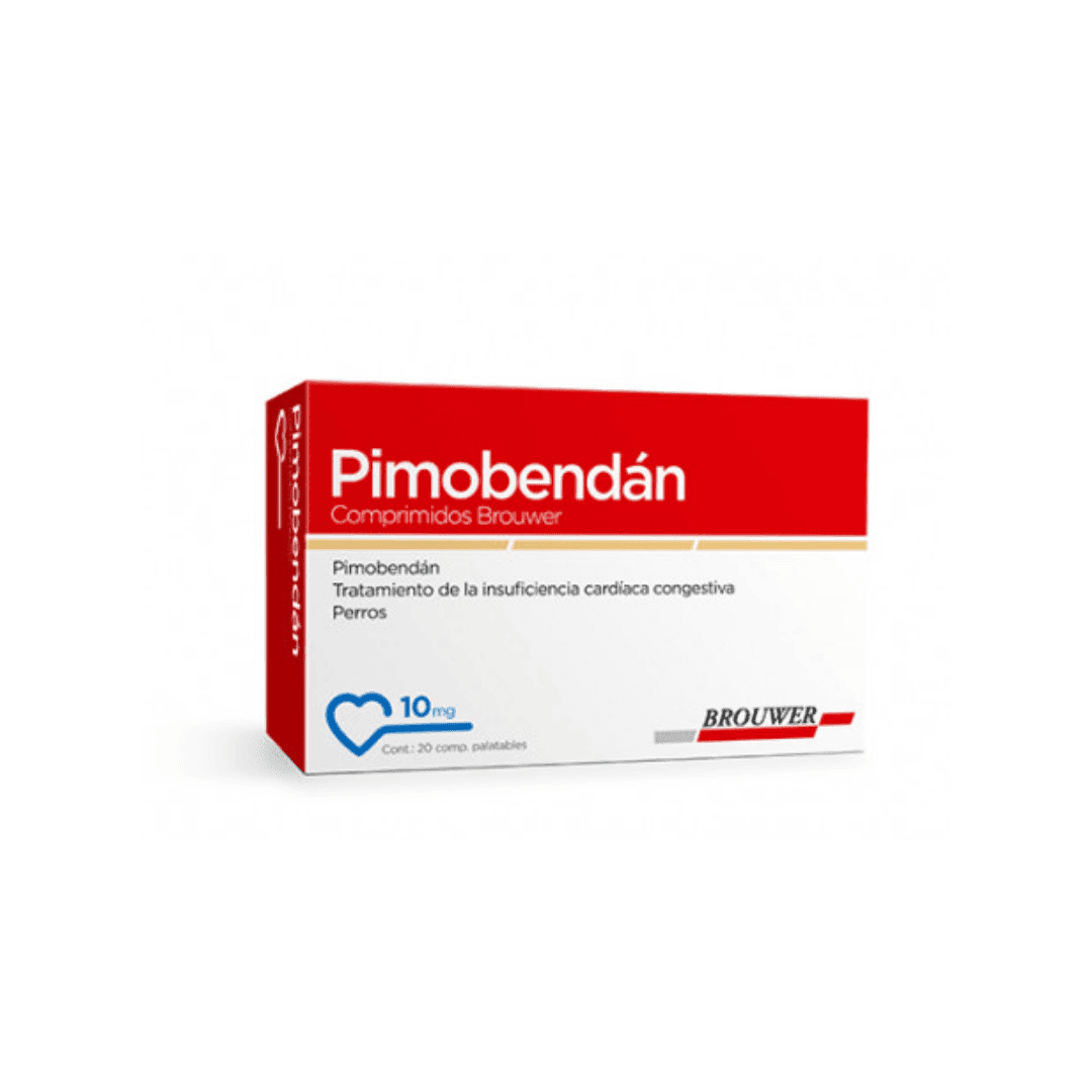 Pimobendan 10mg x 20 Comprimidos (Brouwer) - Universo Mascota